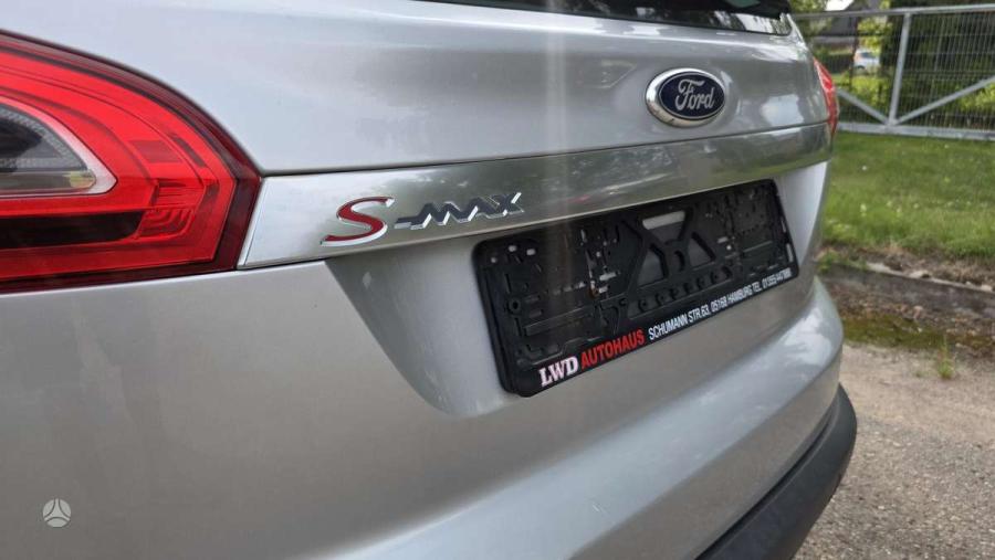 Pelēks Ford S-Max 2012 Šauļi, ar dzinēja tilpumu 2.00 L un nobraukumu 282 tūkst. km par 4850 €, foto 19 vietnē AUTOMOTO.COM.LV