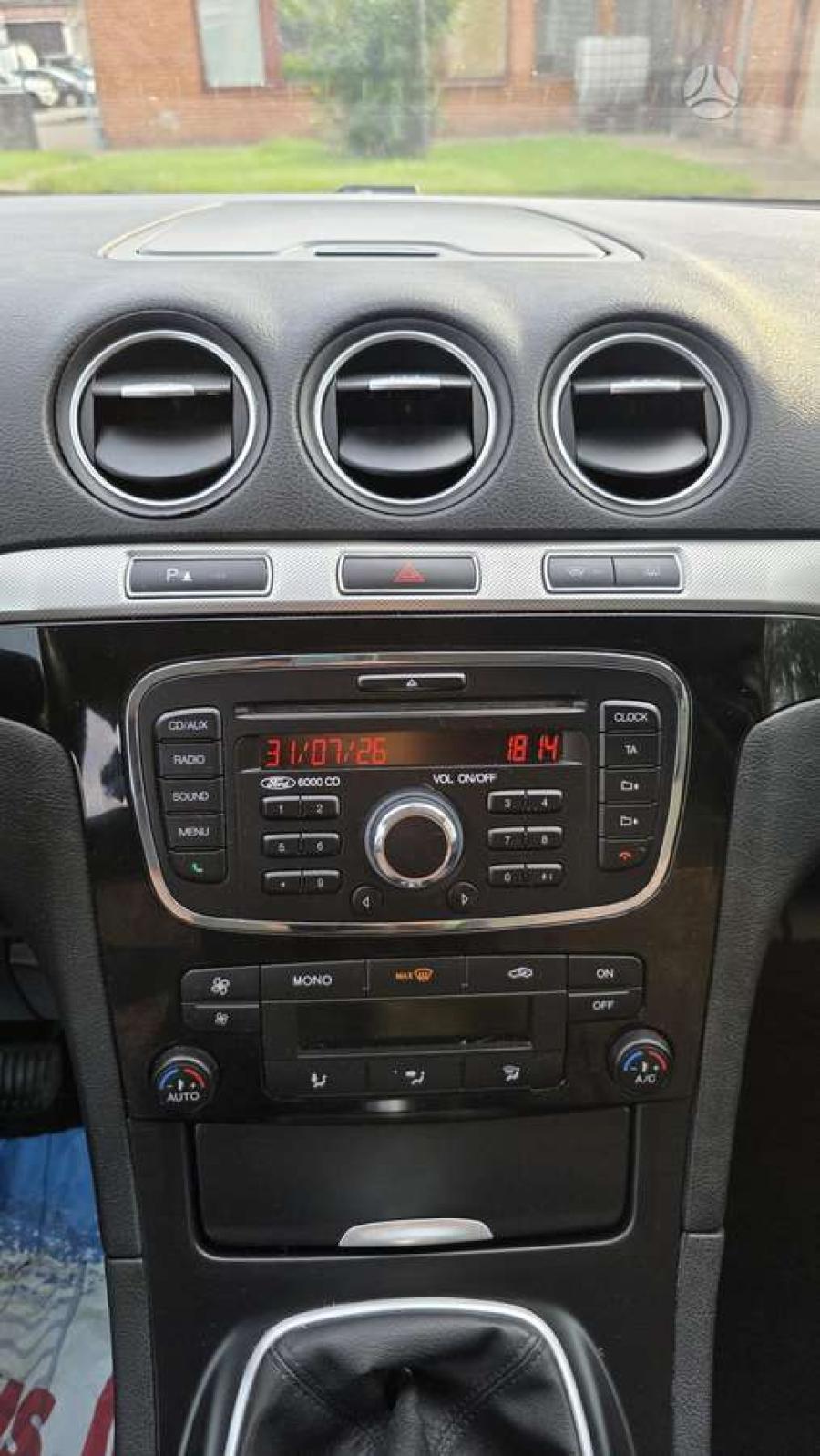 Pelēks Ford S-Max 2012 Šauļi, ar dzinēja tilpumu 2.00 L un nobraukumu 282 tūkst. km par 4850 €, foto 21 vietnē AUTOMOTO.COM.LV