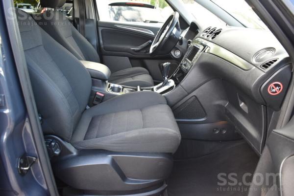 Pelēks Ford S-Max 2012 Kuldīga, ar dzinēja tilpumu 2.00 L un nobraukumu 0 tūkst. km par 4490 €, foto 9 vietnē AUTOMOTO.COM.LV