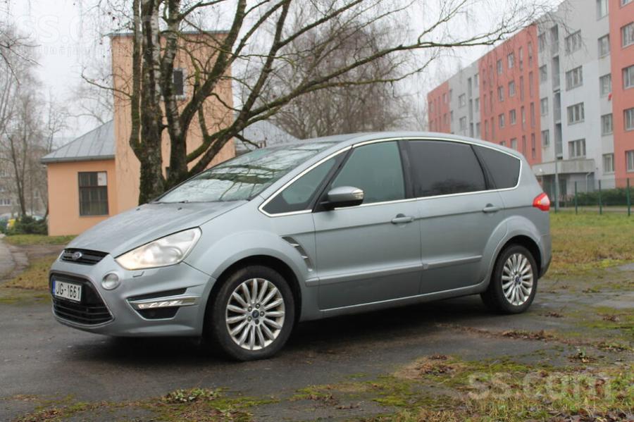 Pelēks Ford S-Max 2013 Rīga, ar dzinēja tilpumu 2.00 L un nobraukumu 451 tūkst. km par 3600 €, foto 2 vietnē AUTOMOTO.COM.LV