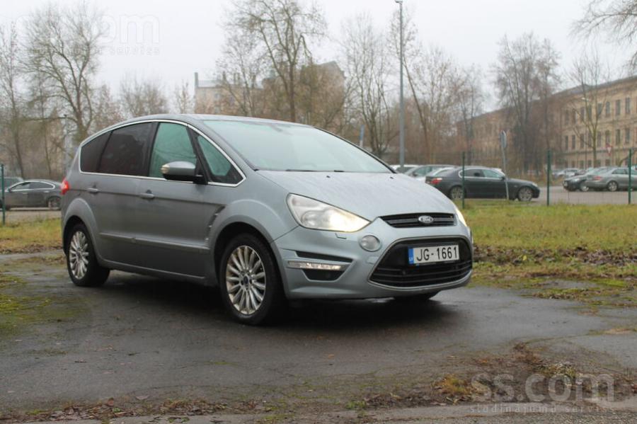 Pelēks Ford S-Max 2013 Rīga, ar dzinēja tilpumu 2.00 L un nobraukumu 451 tūkst. km par 3600 €, foto 6 vietnē AUTOMOTO.COM.LV