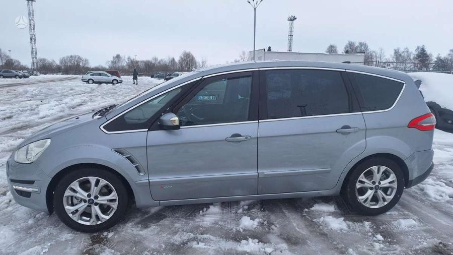 Grey Ford S-Max 2013 in Marijampole, with an engine capacity of 2.20 L and mileage of 267 thousand km for 5450 €, photo 10 on AUTOMOTO.COM.LV