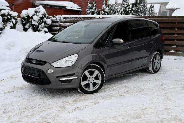Pelēks Ford S-Max 2013 Kretinga, ar dzinēja tilpumu 2.00 L un nobraukumu 220 tūkst. km par 5950 €, foto 3 vietnē AUTOMOTO.COM.LV