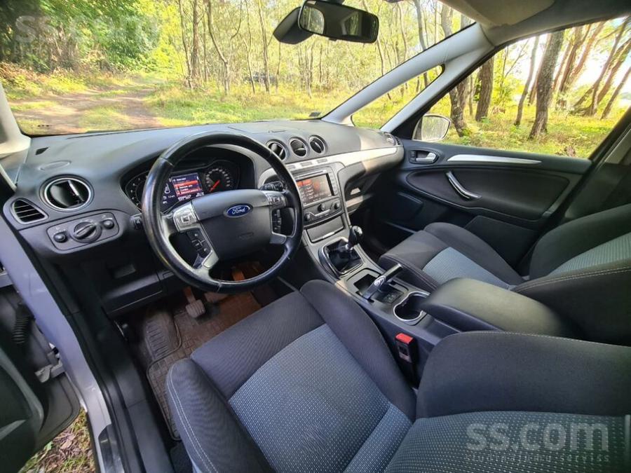 Pelēks Ford S-Max 2013 Rīga, ar dzinēja tilpumu 2.00 L un nobraukumu 245 tūkst. km par 7000 €, foto 15 vietnē AUTOMOTO.COM.LV