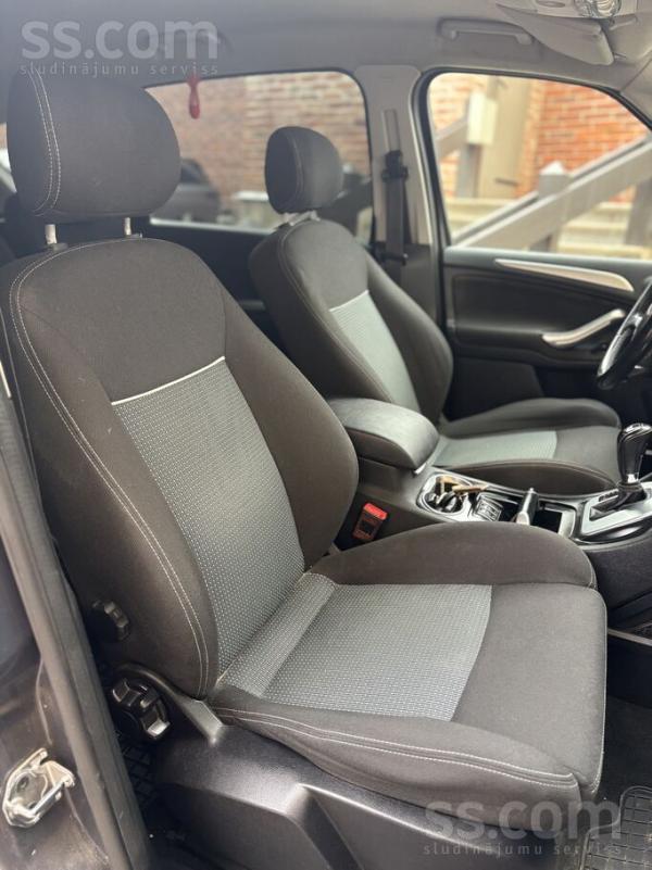 Grey Ford S-Max 2013 in Kuldiga, with an engine capacity of 2.00 L and mileage of 0 thousand km for 4500 €, photo 8 on AUTOMOTO.COM.LV