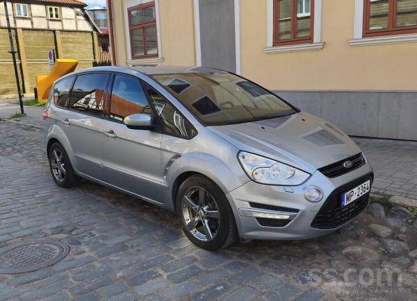 Grey Ford S-Max 2013 in Jelgava, with an engine capacity of 2.00 L and mileage of 0 thousand km for 3490 €, photo 4 on AUTOMOTO.COM.LV
