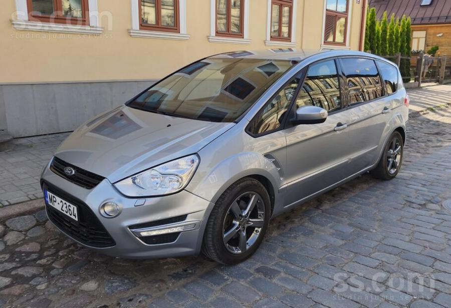 Pelēks Ford S-Max 2013 Jelgava, ar dzinēja tilpumu 2.00 L un nobraukumu 0 tūkst. km par 2990 €, foto 1 vietnē AUTOMOTO.COM.LV