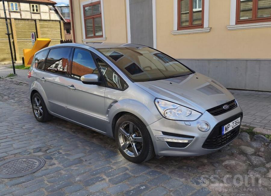 Pelēks Ford S-Max 2013 Jelgava, ar dzinēja tilpumu 2.00 L un nobraukumu 0 tūkst. km par 2990 €, foto 5 vietnē AUTOMOTO.COM.LV