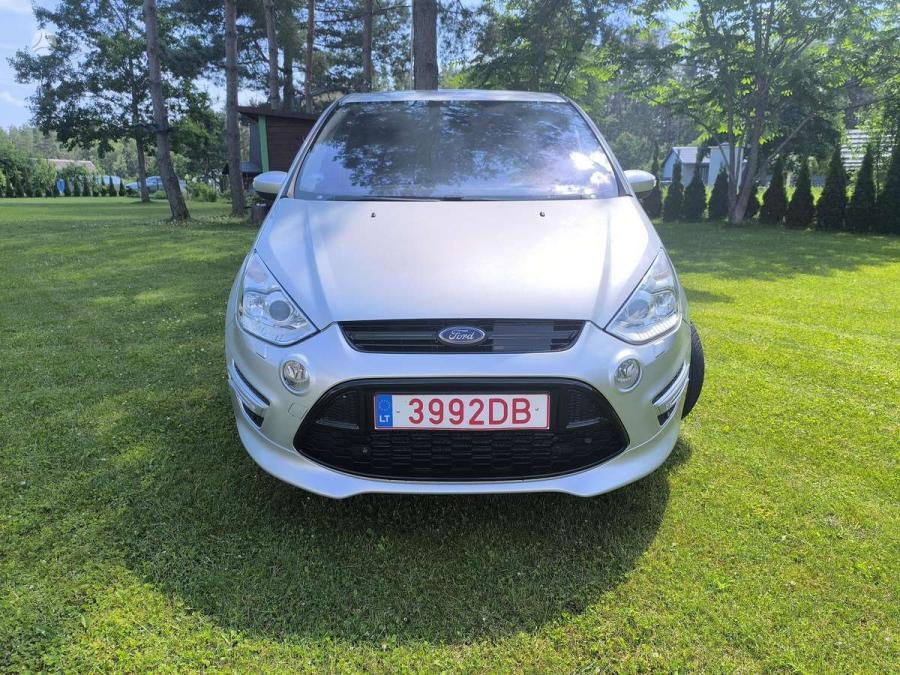 Pelēks Ford S-Max 2013 Birštonas, ar dzinēja tilpumu 2.18 L un nobraukumu 353 tūkst. km par 5700 €, foto 3 vietnē AUTOMOTO.COM.LV