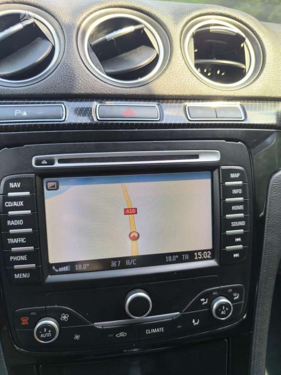 Pelēks Ford S-Max 2013 Birštonas, ar dzinēja tilpumu 2.18 L un nobraukumu 353 tūkst. km par 5700 €, foto 16 vietnē AUTOMOTO.COM.LV