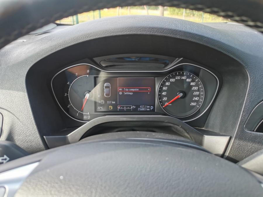Grey Ford S-Max 2013 in Riga, with an engine capacity of 2.00 L and mileage of 217 thousand km for 6700 €, photo 18 on AUTOMOTO.COM.LV