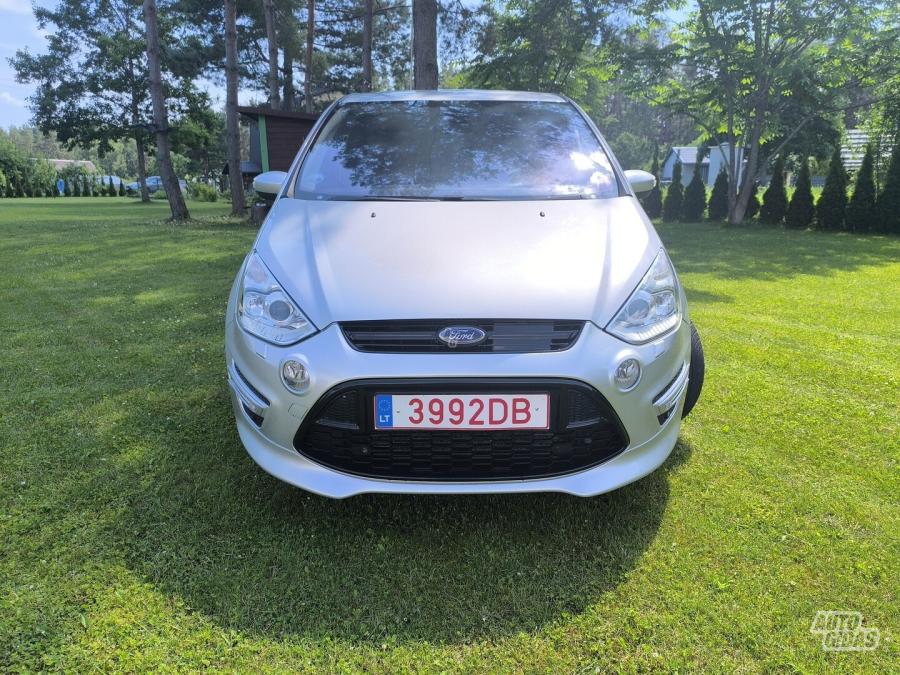 Pelēks Ford S-Max 2013 Birštonas, ar dzinēja tilpumu 2.20 L un nobraukumu 353 tūkst. km par 5500 €, foto 4 vietnē AUTOMOTO.COM.LV