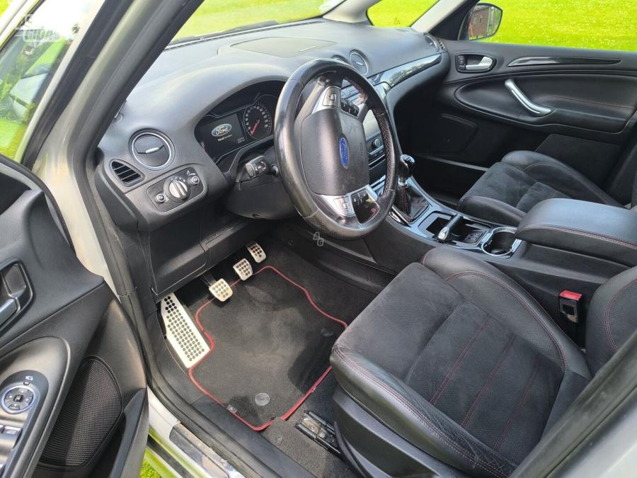 Pelēks Ford S-Max 2013 Birštonas, ar dzinēja tilpumu 2.20 L un nobraukumu 353 tūkst. km par 5500 €, foto 14 vietnē AUTOMOTO.COM.LV