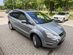 Grey Ford S-Max 2013 in Taurage, with an engine capacity of 2.00 L and mileage of 270 thousand km for 4750 €, photo 6 on AUTOMOTO.COM.LV
