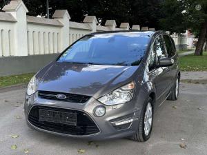 Pelēks Ford S-Max 2013 Tauragė, ar dzinēja tilpumu 2.00 L un nobraukumu 180 tūkst. km par 5500 €, foto  vietnē AUTOMOTO.COM.LV