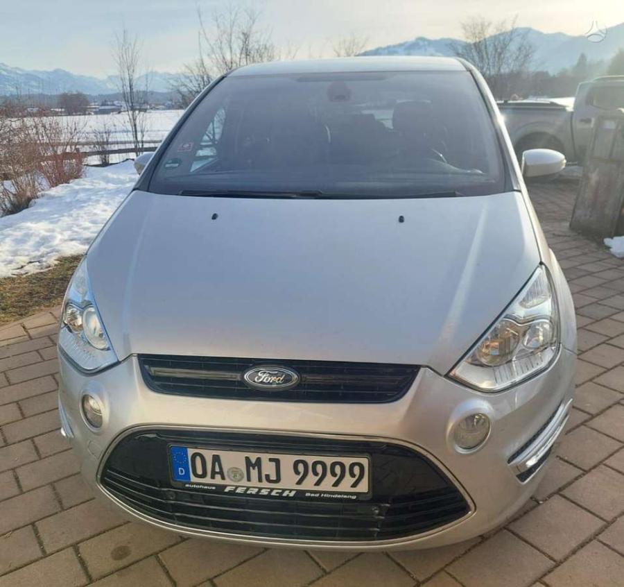 Pelēks Ford S-Max 2014 Šauļi, ar dzinēja tilpumu 2.00 L un nobraukumu 170 tūkst. km par 3590 €, foto 3 vietnē AUTOMOTO.COM.LV