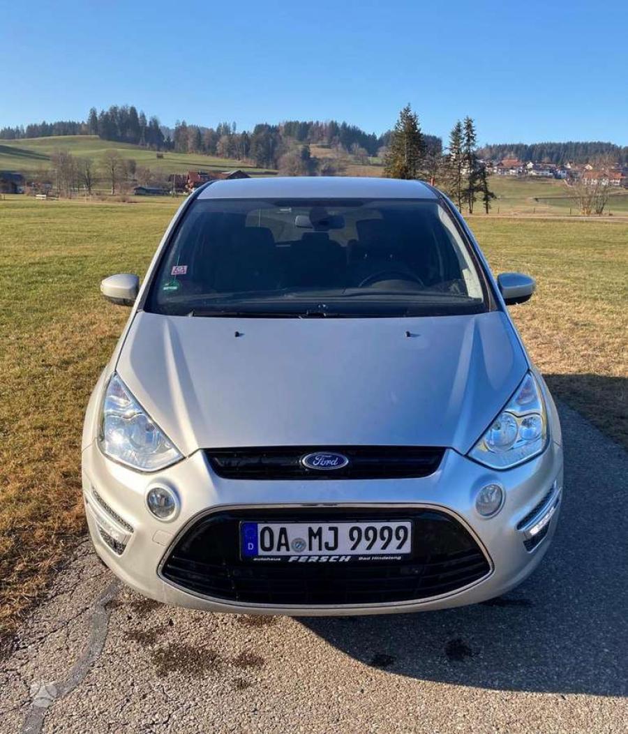 Pelēks Ford S-Max 2014 Šauļi, ar dzinēja tilpumu 2.00 L un nobraukumu 170 tūkst. km par 3590 €, foto 5 vietnē AUTOMOTO.COM.LV