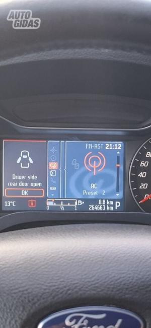 Grey Ford S-Max 2014 in Vilnius, with an engine capacity of 2.00 L and mileage of 265 thousand km for 6000 €, photo 7 on AUTOMOTO.COM.LV