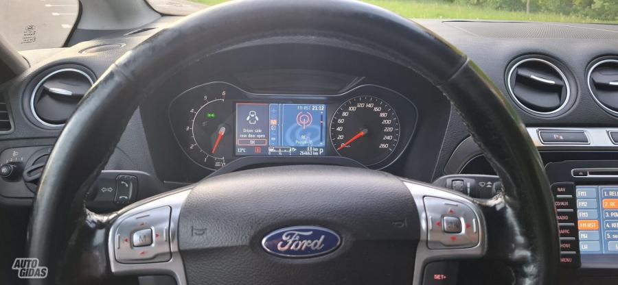 Grey Ford S-Max 2014 in Vilnius, with an engine capacity of 2.00 L and mileage of 265 thousand km for 6000 €, photo 8 on AUTOMOTO.COM.LV
