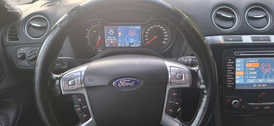 Grey Ford S-Max 2014 in Vilnius, with an engine capacity of 2.00 L and mileage of 265 thousand km for 6000 €, photo 10 on AUTOMOTO.COM.LV