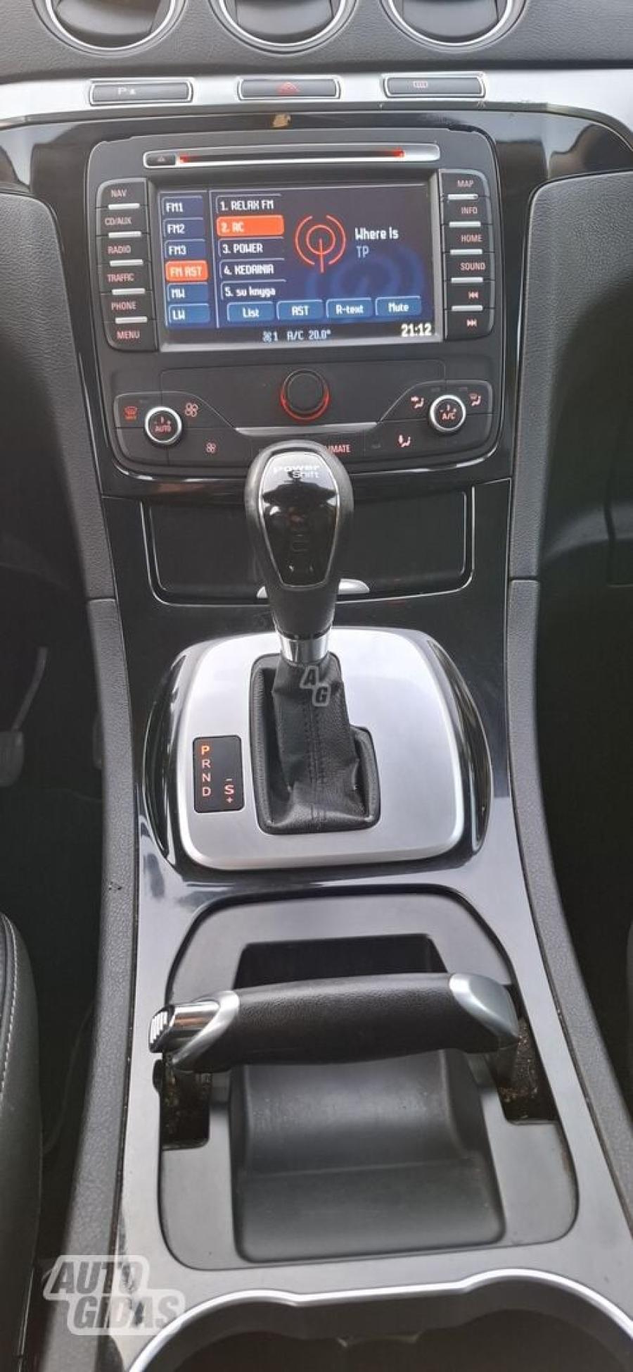 Grey Ford S-Max 2014 in Vilnius, with an engine capacity of 2.00 L and mileage of 265 thousand km for 6000 €, photo 11 on AUTOMOTO.COM.LV