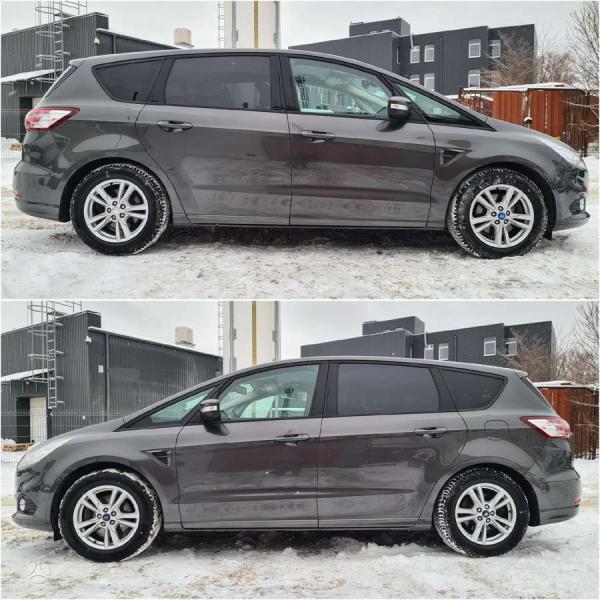 Grey Ford S-Max 2015 in Kaunas, with an engine capacity of 2.00 L and mileage of 198 thousand km for 8900 €, photo 5 on AUTOMOTO.COM.LV