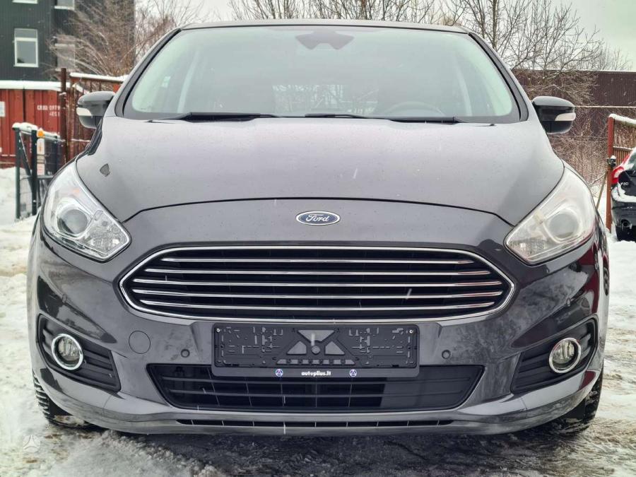 Grey Ford S-Max 2015 in Kaunas, with an engine capacity of 2.00 L and mileage of 198 thousand km for 8900 €, photo 6 on AUTOMOTO.COM.LV