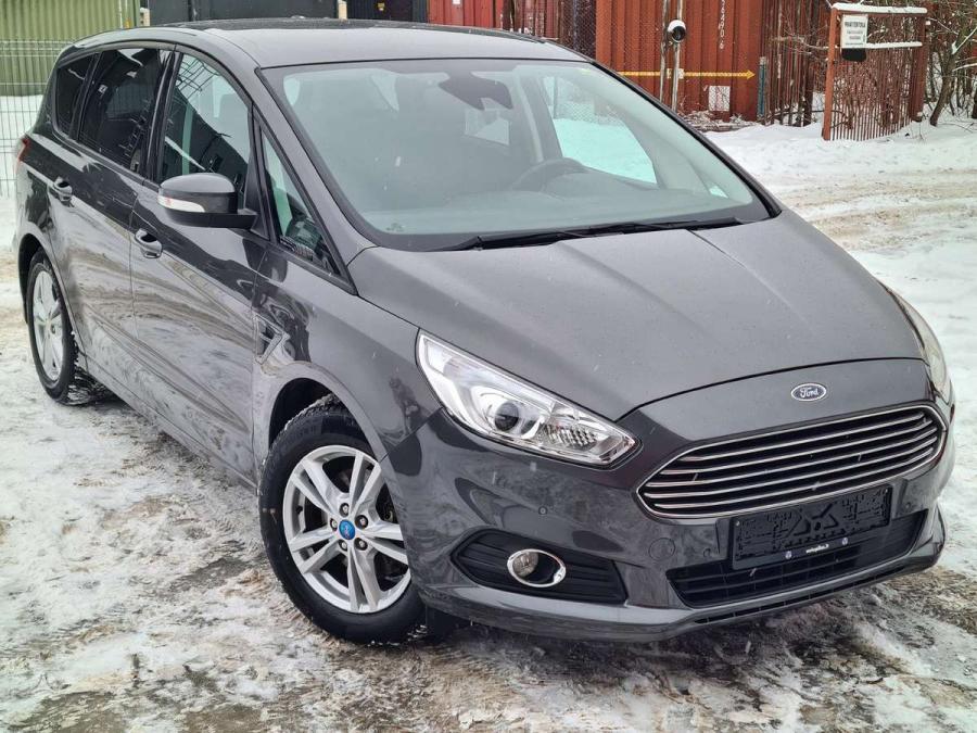 Grey Ford S-Max 2015 in Kaunas, with an engine capacity of 2.00 L and mileage of 198 thousand km for 8900 €, photo 9 on AUTOMOTO.COM.LV