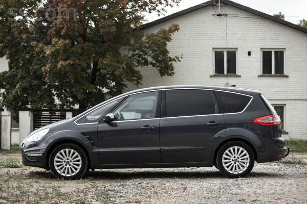 Grey Ford S-Max 2015 in Tukums, with an engine capacity of 2.00 L and mileage of 0 thousand km for 8800 €, photo 4 on AUTOMOTO.COM.LV