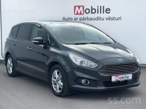 Grey Ford S-Max 2016 in Riga, with an engine capacity of 1.50 L and mileage of 198 thousand km for 2100 €, photo 1 on AUTOMOTO.COM.LV