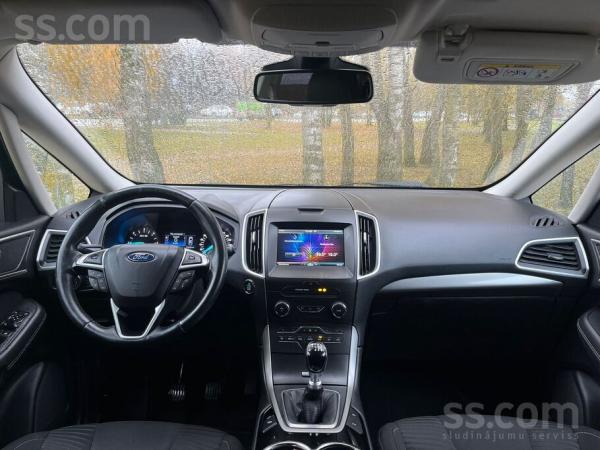 Grey Ford S-Max 2016 in Riga, with an engine capacity of 2.00 L and mileage of 259 thousand km for 6790 €, photo 11 on AUTOMOTO.COM.LV