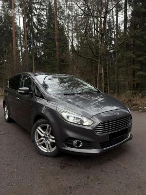 Pelēks Ford S-Max 2016 Tauragė, ar dzinēja tilpumu 2.00 L un nobraukumu 291 tūkst. km par 8500 €, foto  vietnē AUTOMOTO.COM.LV