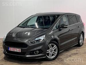 Grey Ford S-Max 2016 in Jurmala, with an engine capacity of 2.00 L and mileage of 256 thousand km for 13450 €, photo  on AUTOMOTO.COM.LV