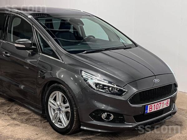 Grey Ford S-Max 2016 in Jurmala, with an engine capacity of 2.00 L and mileage of 256 thousand km for 13450 €, photo 9 on AUTOMOTO.COM.LV