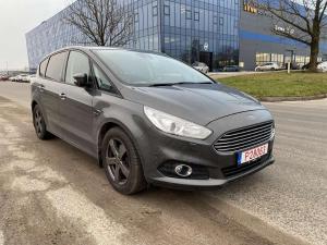 Pelēks Ford S-Max 2016 Panevēža, ar dzinēja tilpumu 2.00 L un nobraukumu 268 tūkst. km par 7350 €, foto  vietnē AUTOMOTO.COM.LV
