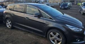 Pelēks Ford S-Max 2016 Viļņa, ar dzinēja tilpumu 2.00 L un nobraukumu 340 tūkst. km par 3900 €, foto  vietnē AUTOMOTO.COM.LV