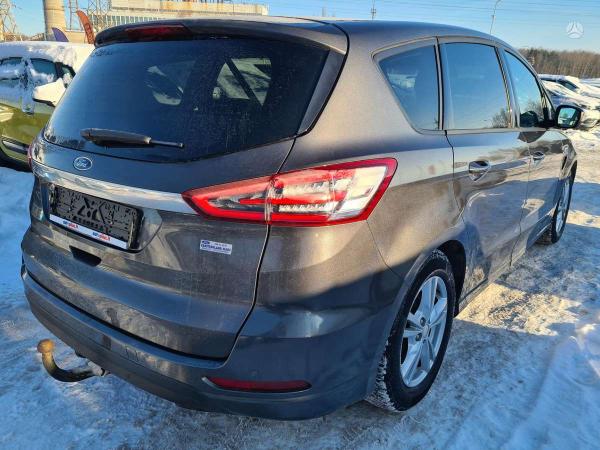 Grey Ford S-Max 2016 in Kaunas, with an engine capacity of 2.00 L and mileage of 198 thousand km for 8700 €, photo 4 on AUTOMOTO.COM.LV