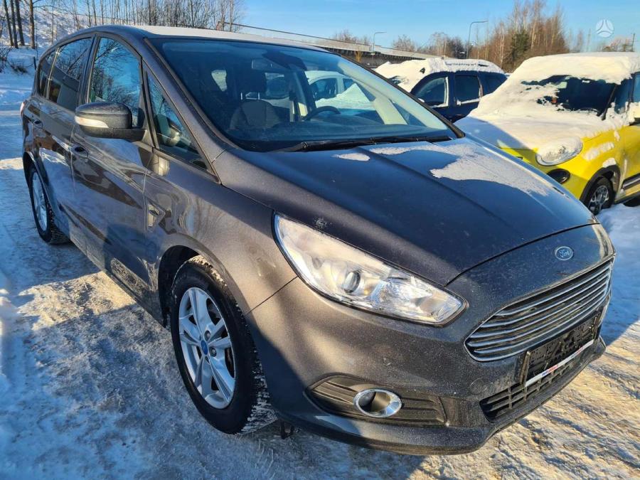 Pelēks Ford S-Max 2016 Kauņa, ar dzinēja tilpumu 2.00 L un nobraukumu 198 tūkst. km par 8700 €, foto 5 vietnē AUTOMOTO.COM.LV