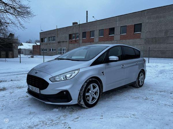 Pelēks Ford S-Max 2016 Alīta, ar dzinēja tilpumu 2.00 L un nobraukumu 250 tūkst. km par 6950 €, foto 6 vietnē AUTOMOTO.COM.LV