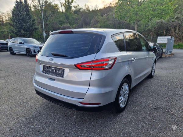 Grey Ford S-Max 2016 in Kaunas, with an engine capacity of 1.50 L and mileage of 91 thousand km for 8500 €, photo 4 on AUTOMOTO.COM.LV