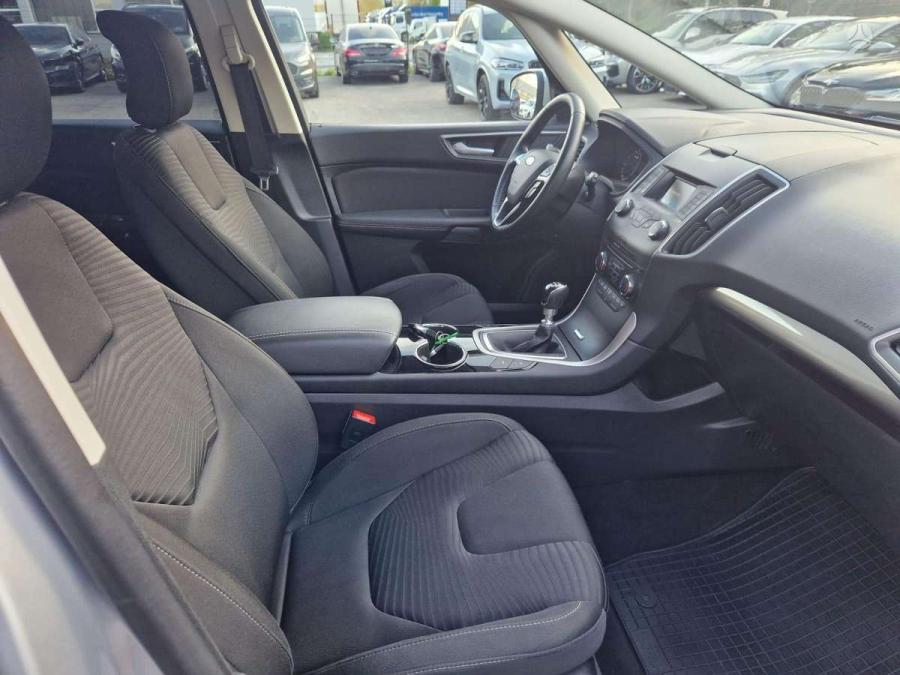 Pelēks Ford S-Max 2016 Kauņa, ar dzinēja tilpumu 1.50 L un nobraukumu 91 tūkst. km par 8500 €, foto 7 vietnē AUTOMOTO.COM.LV