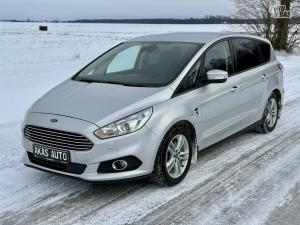 Pelēks Ford S-Max 2016 Vilkaviškis, ar dzinēja tilpumu 2.00 L un nobraukumu 246 tūkst. km par 9600 €, foto  vietnē AUTOMOTO.COM.LV