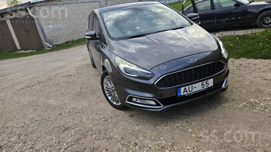 Pelēks Ford S-Max 2016 Alūksne, ar dzinēja tilpumu 2.00 L un nobraukumu 325 tūkst. km par 6700 €, foto 3 vietnē AUTOMOTO.COM.LV