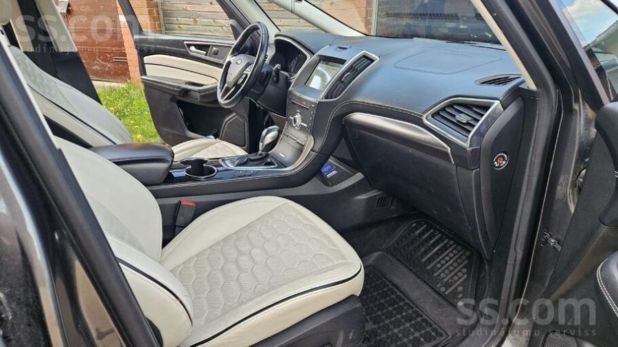 Pelēks Ford S-Max 2016 Alūksne, ar dzinēja tilpumu 2.00 L un nobraukumu 325 tūkst. km par 6700 €, foto 6 vietnē AUTOMOTO.COM.LV