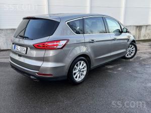 Pelēks Ford S-Max 2016 Rīga, ar dzinēja tilpumu 2.00 L un nobraukumu 312 tūkst. km par 7494 €, foto 4 vietnē AUTOMOTO.COM.LV
