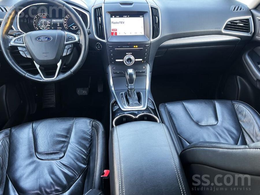 Pelēks Ford S-Max 2016 Rīga, ar dzinēja tilpumu 2.00 L un nobraukumu 312 tūkst. km par 7494 €, foto 6 vietnē AUTOMOTO.COM.LV