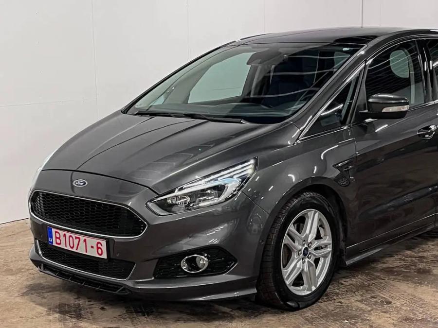 Pelēks Ford S-Max 2016 Jūrmala, ar dzinēja tilpumu 2.00 L un nobraukumu 256 tūkst. km par 12950 €, foto 7 vietnē AUTOMOTO.COM.LV