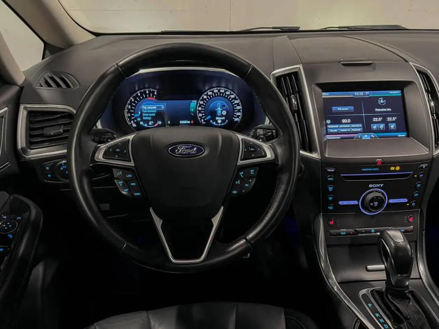 Pelēks Ford S-Max 2016 Jūrmala, ar dzinēja tilpumu 2.00 L un nobraukumu 256 tūkst. km par 12950 €, foto 28 vietnē AUTOMOTO.COM.LV