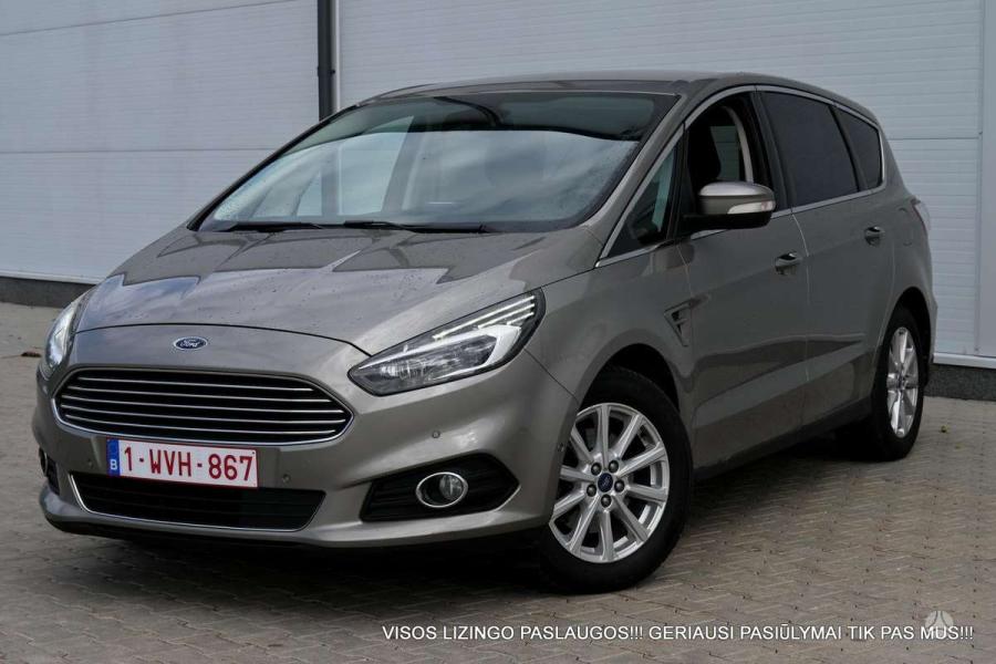 Grey Ford S-Max 2016 in Kretinga, with an engine capacity of 2.00 L and mileage of 241 thousand km for 9999 €, photo 4 on AUTOMOTO.COM.LV