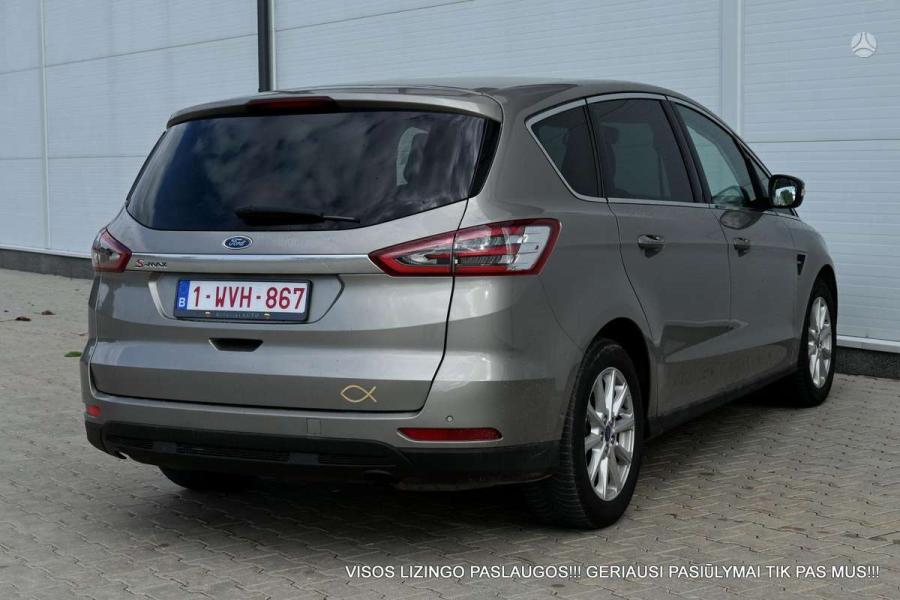 Grey Ford S-Max 2016 in Kretinga, with an engine capacity of 2.00 L and mileage of 241 thousand km for 9999 €, photo 8 on AUTOMOTO.COM.LV